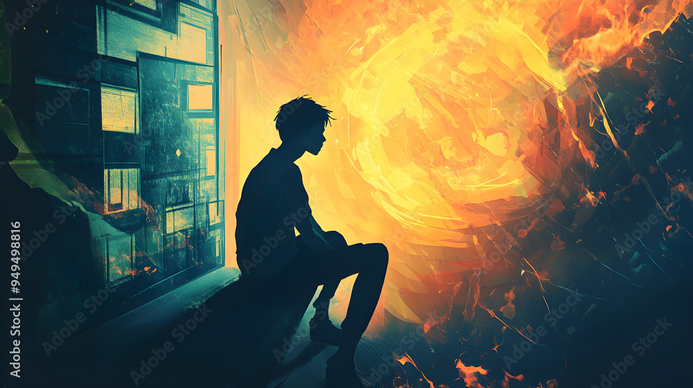 The Struggle with Past Trauma: Visualizing Emotional Entanglement ...