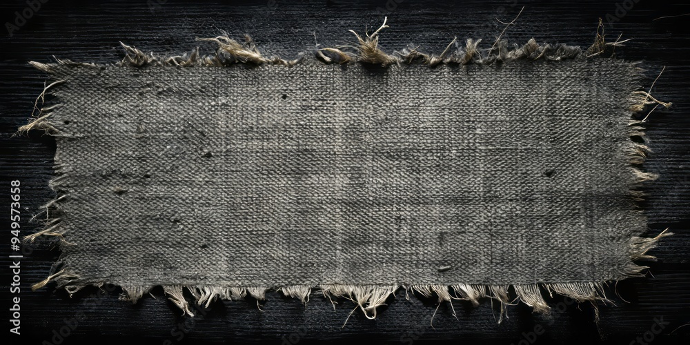 Photo image of textured black background with grunge effects, vector ...