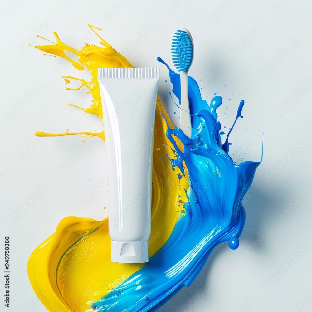Bright colors and clean textures are combined in this dynamic image of ...