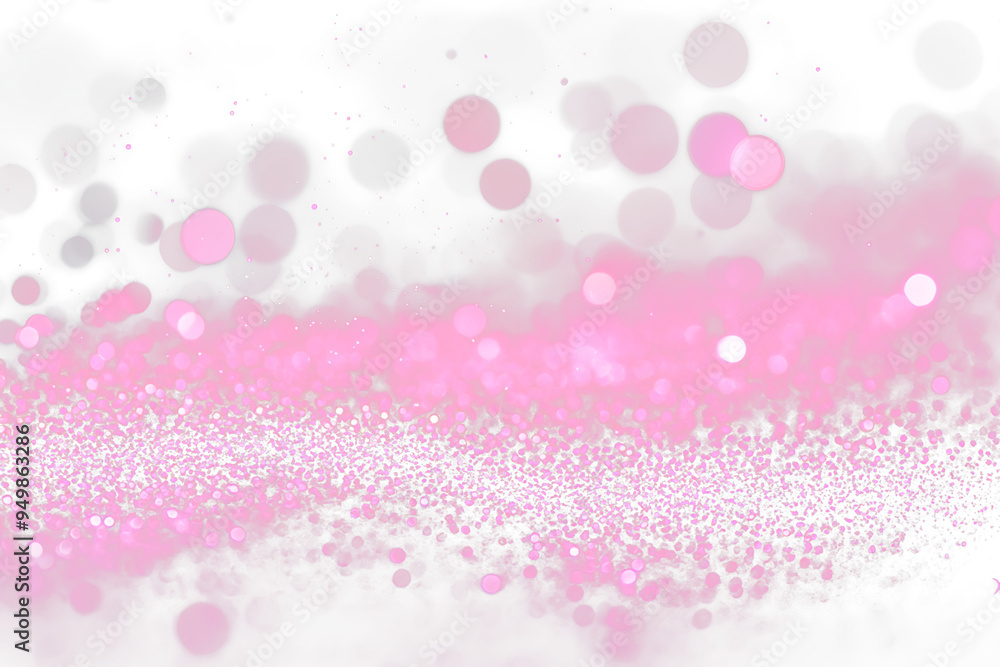 Pink glitter sparkle transparent overlay , Elegant Pink Glitter ...