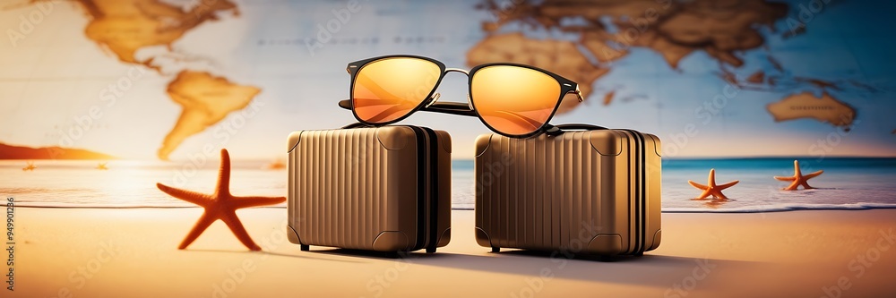 Explore Stunning Travel Concept Backgrounds: Global Destinations ...