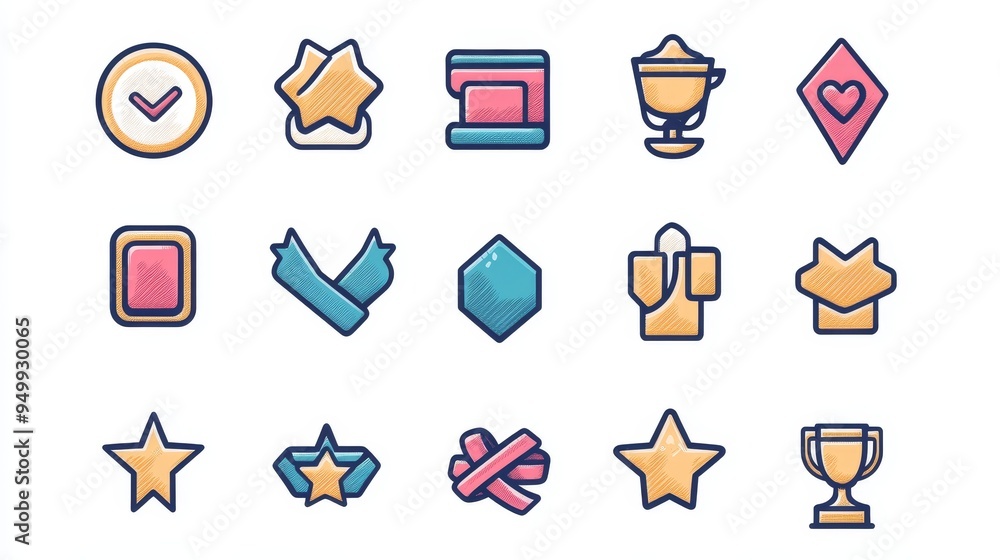 Exceptional icon collection featuring 18 filled and outline designs ...