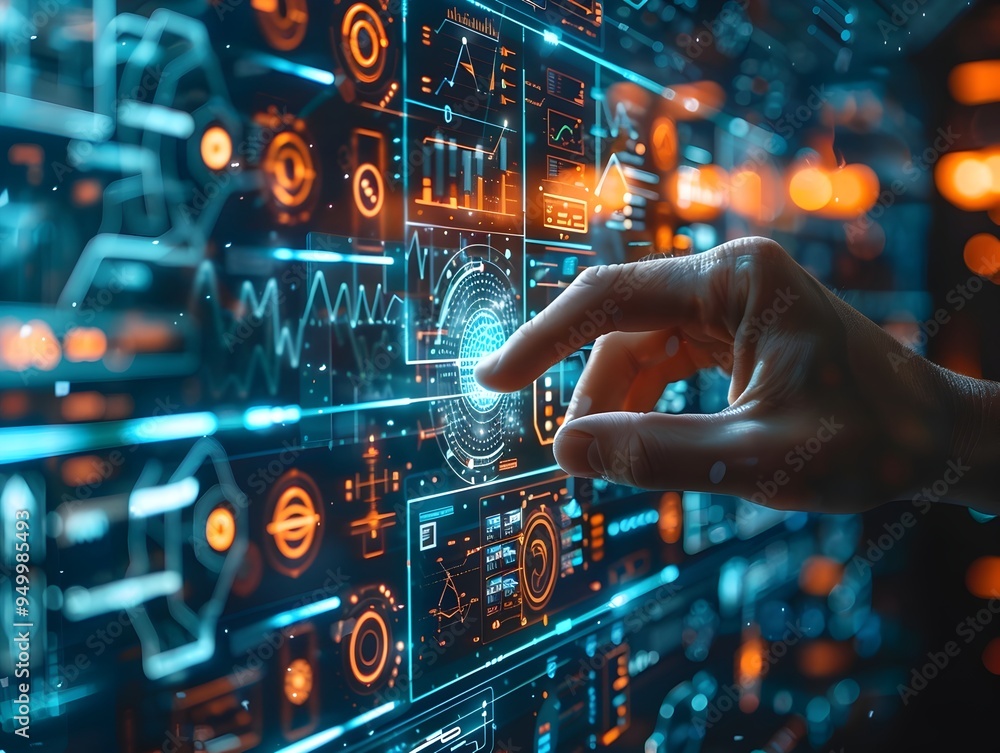 Cybersecurity Expert Utilizing Sophisticated Fraud Detection System ...