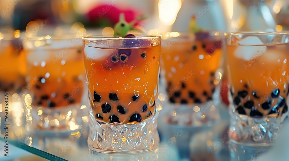 Luxurious boba tea tasting experience features custom-designed ...