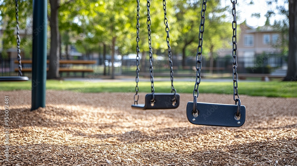 In a typical elementary school or municipal park playground, there are ...