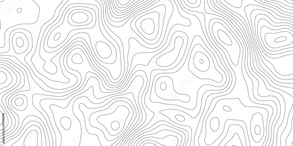 Topographic map background geographic line map with elevation ...