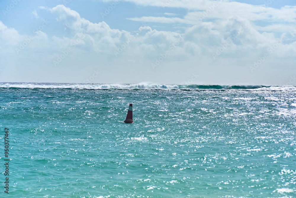 Buoys are often used to mark navigation routes, safe areas, hazardous ...