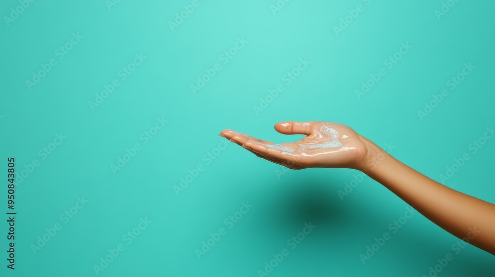 Hygiene Awareness - Woman Demonstrating Hand Washing Technique | Clean ...