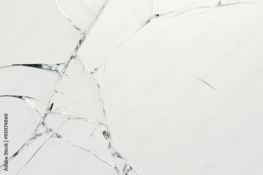 Cracked glass abstract png texture overlay effect, transparent background Stock Photo | Adobe Stock