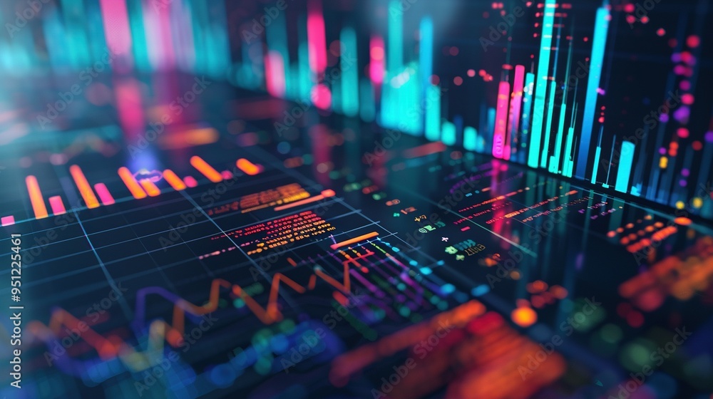 2025 Yearly Financial Report: Chart with Years' Data Statistics ...