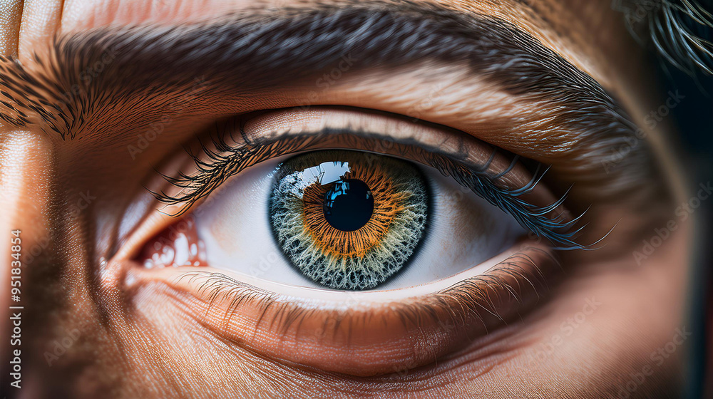 eye of the person, Create a close up eye taken using a Canon EOS R ...