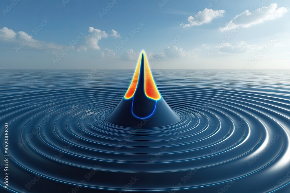 Innovative sonar ripple effects: Acoustical wave pulse radial surface ...