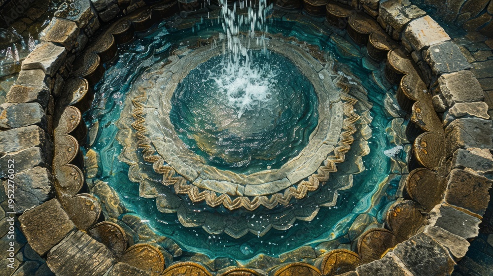 The circular designs of water mandalas guide us on a journey within ...