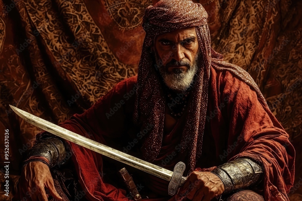 Historical figure: 12th century arab man, rich cultural heritage and ...