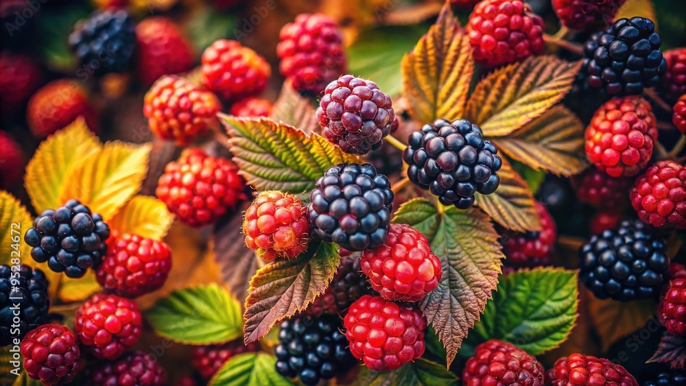 Through a macro lens, a laid-back bramble's intricate details are ...