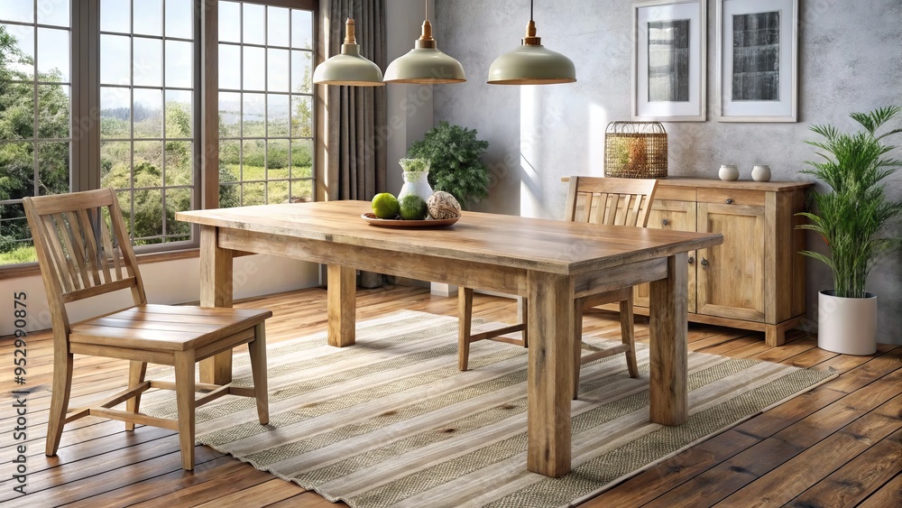 farmhouse table dettorre furniture rustic vintage shabby chic ...