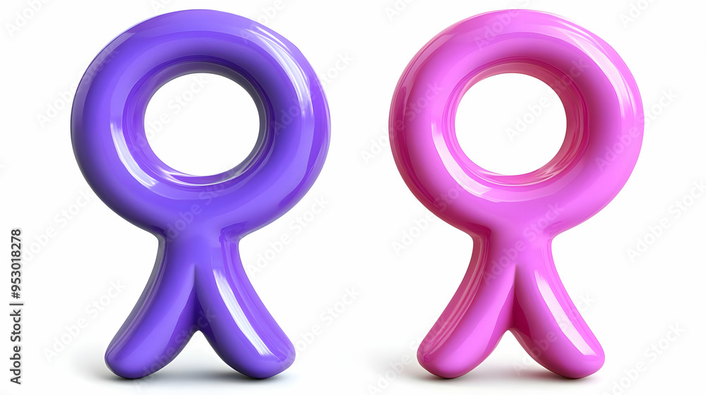 Gender Equality Symbols: A Visual Representation of Equal Rights Stock ...