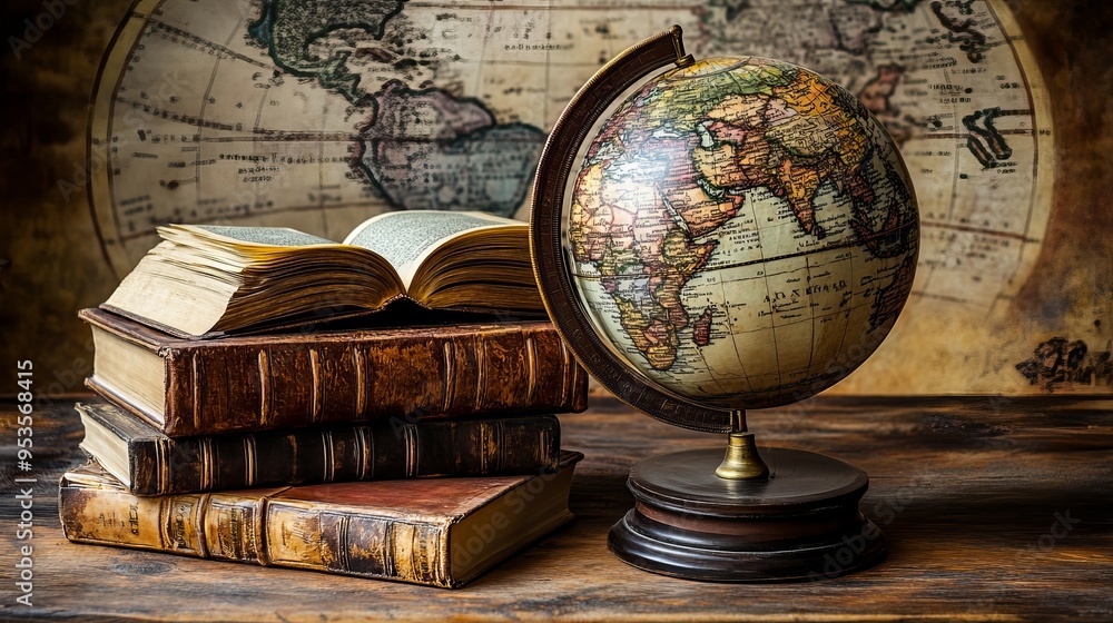 Ancient globe and timeless book: exploring the intersection of history ...