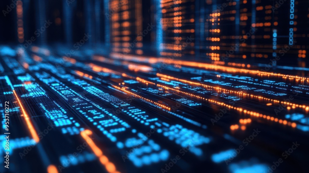 Data packets flowing through a decentralized peertopeer network ...