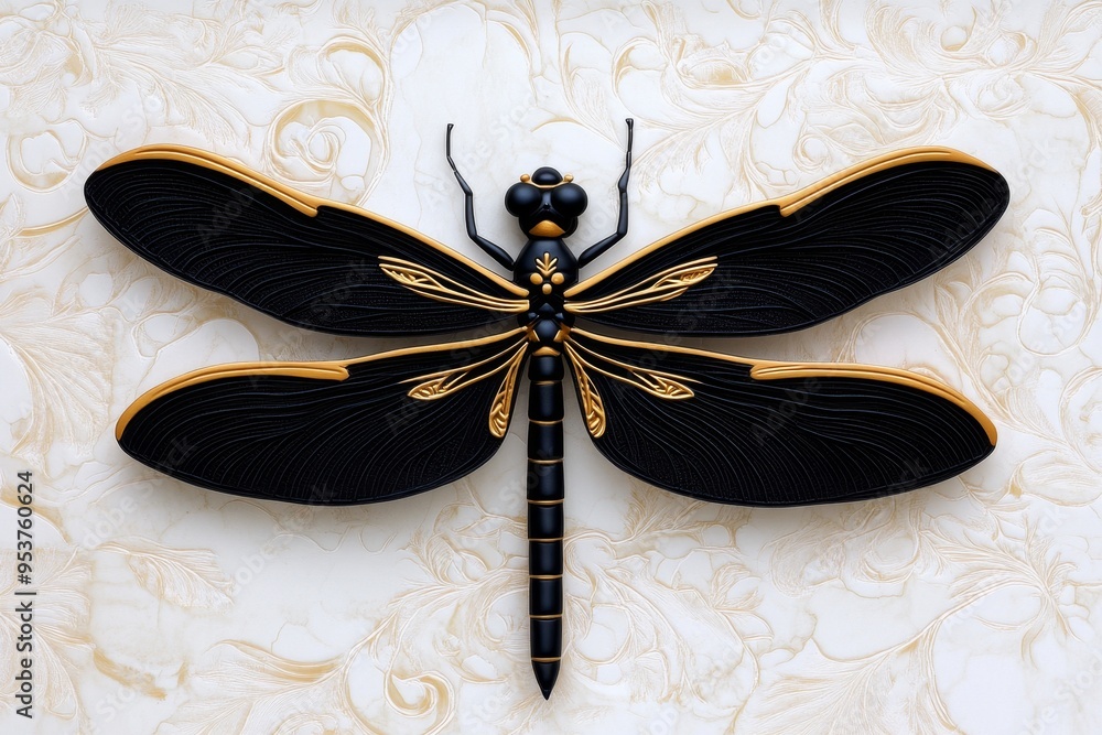 Dragonflies, in ancient art, symbols of elegance have inspired artists ...