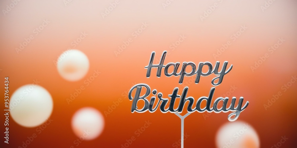 Happy birthday sign background Stock Illustration | Adobe Stock