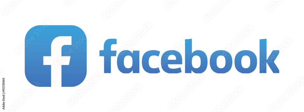 Facebook background. Facebook icon. Social media icons. Realistic ...