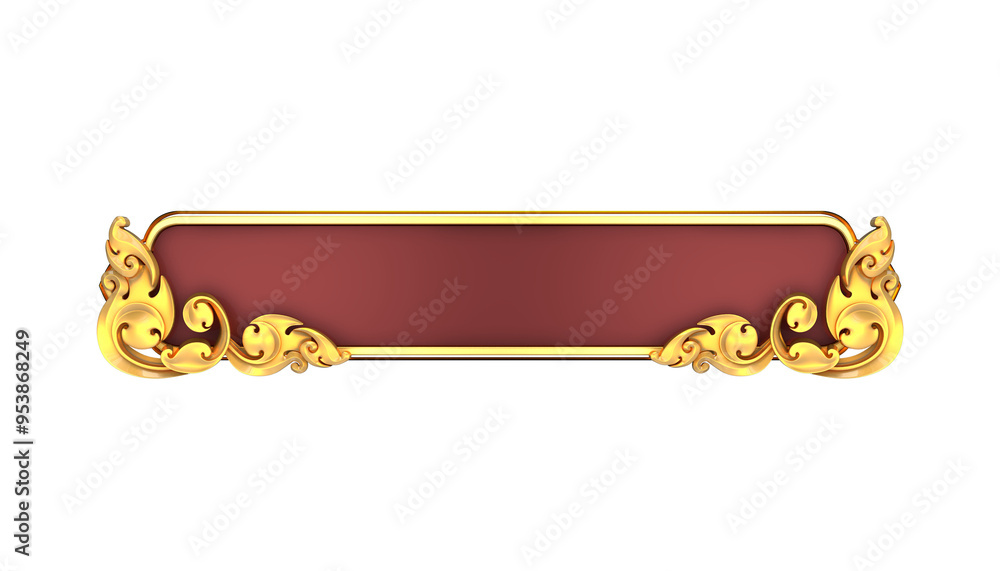 Khmer Art Lower third Frame Stock Photo | Adobe Stock