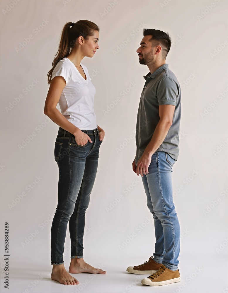 Tall woman and shorter man dating, relationship, height difference ...