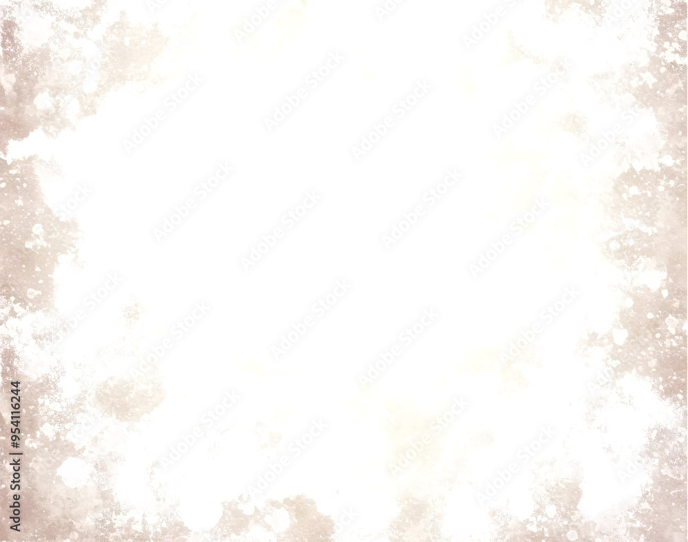 Grunge border on transparent background, faded edges with subtle ...