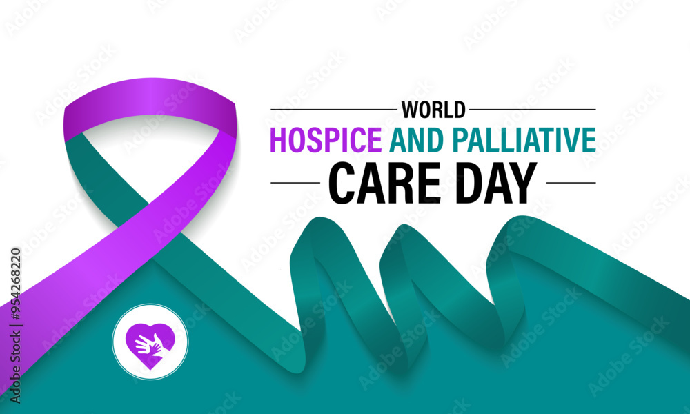 Vector graphic of national hospice and palliative care Day. Banner ...