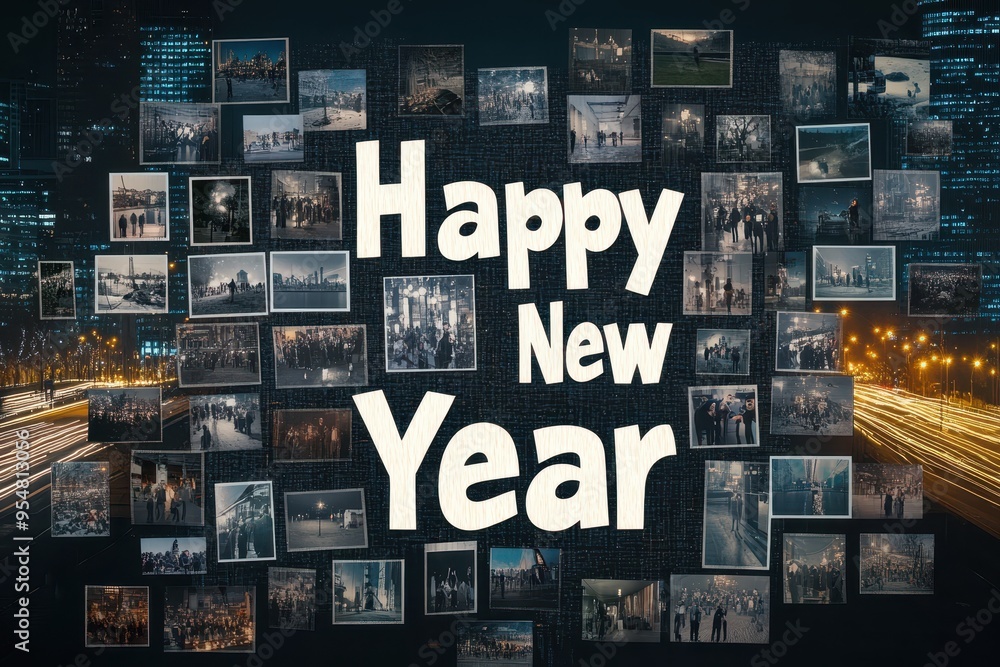 Year in Review Collage: Pictures representing highlights of the past ...