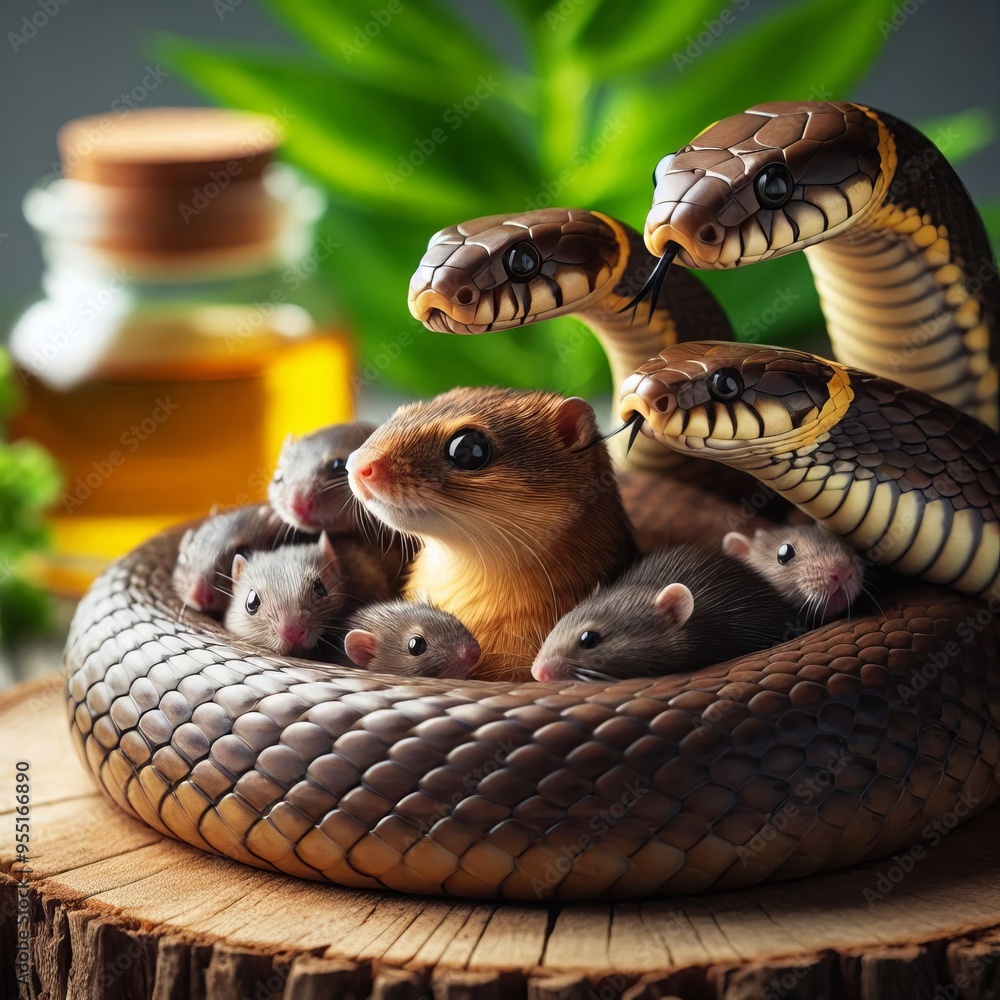 190 Snakes Venomous snakes like cobras or pythons can pose a thr Stock Photo | Adobe Stock