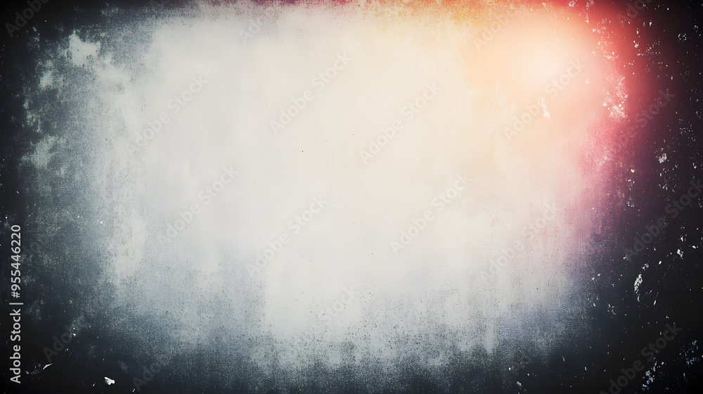 Dreamy vintage destroyed photo or film light leaks texture transparent ...