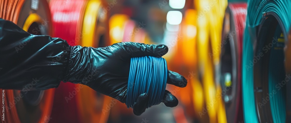 The Image Depicts The Manufacturing Process Of Synthetic Elastomers