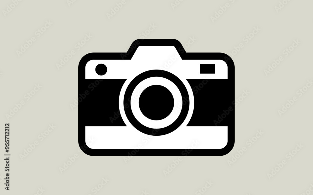 Camera icon minimal flat camera icon photo snapshot capture photograph ...