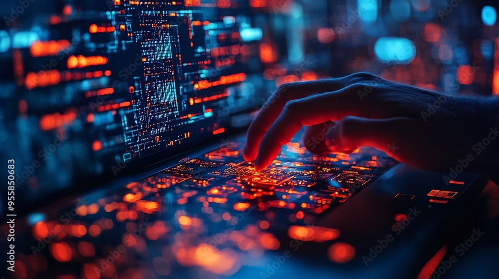 Cybersecurity awareness infographic tips threat types and prevention ...