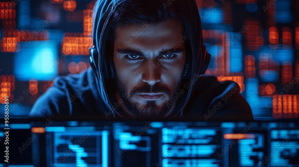 Cybersecurity awareness infographic tips threat types and prevention ...