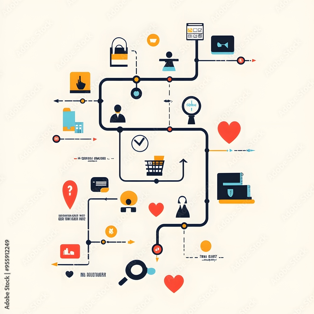 easy-to-understand infographic illustrating the Customer Journey. Use a ... easy-to-understand infographic illustrating the Customer Journey. Use a ...