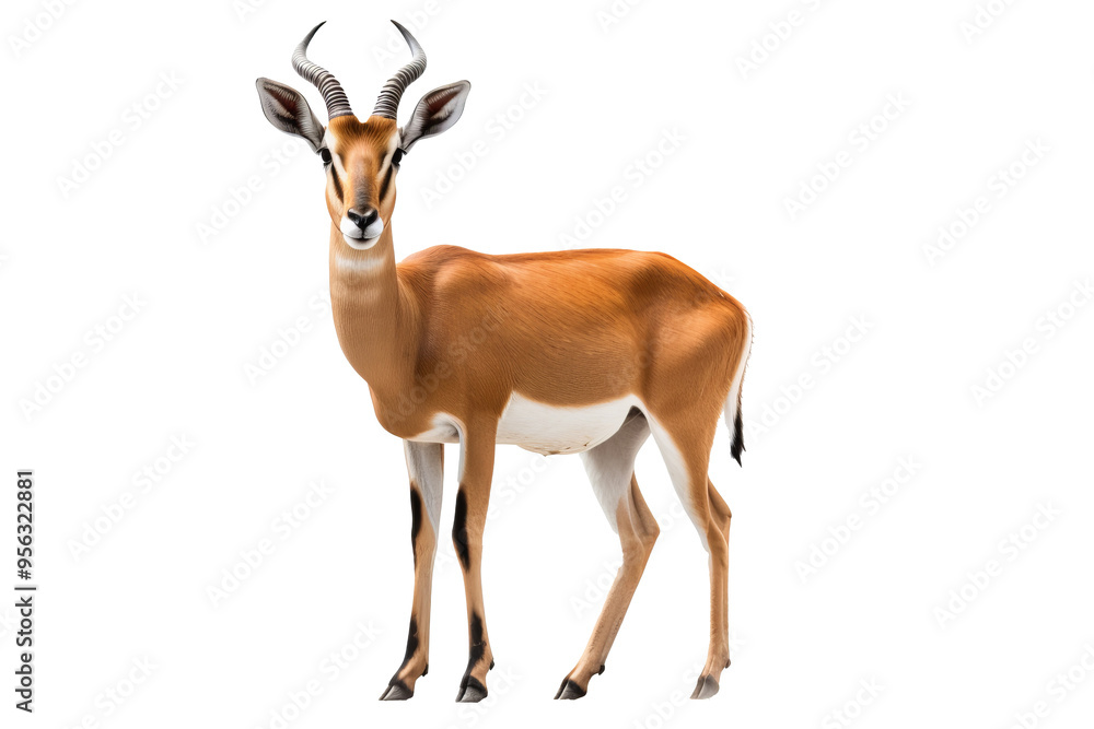 Dorcas gazelle PNG with transparent background for wildlife and nature ...