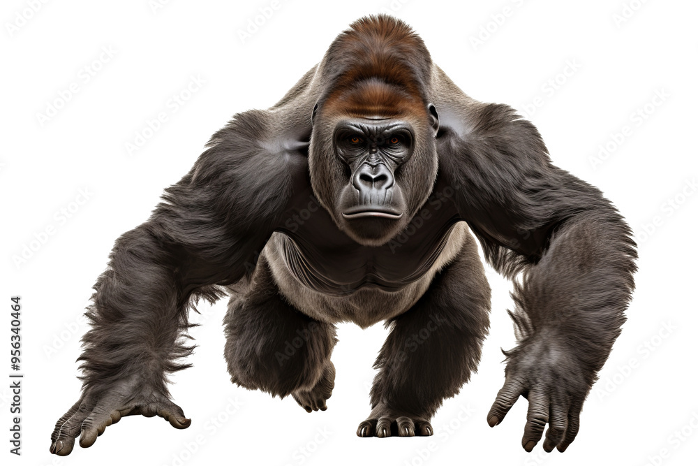 Gorilla PNG with transparent background in high-resolution, perfect for ...