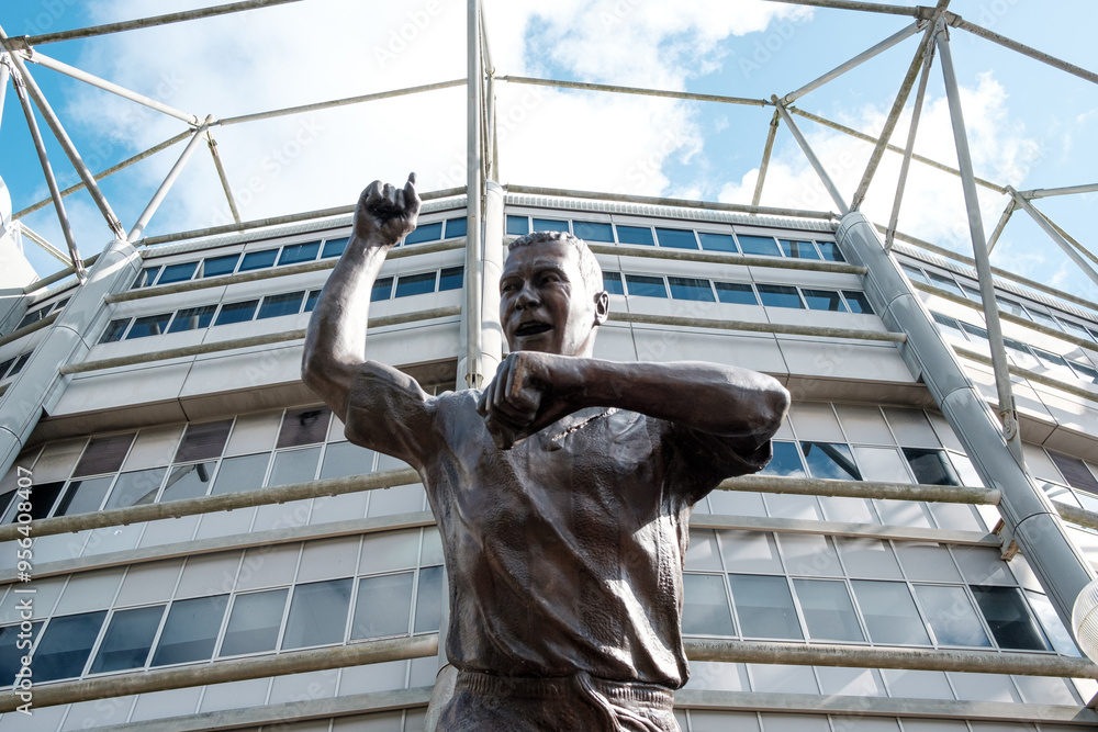 Newcastle UK: 8th June 2024: St James Park NUFC Alan Shearer Bronze ...