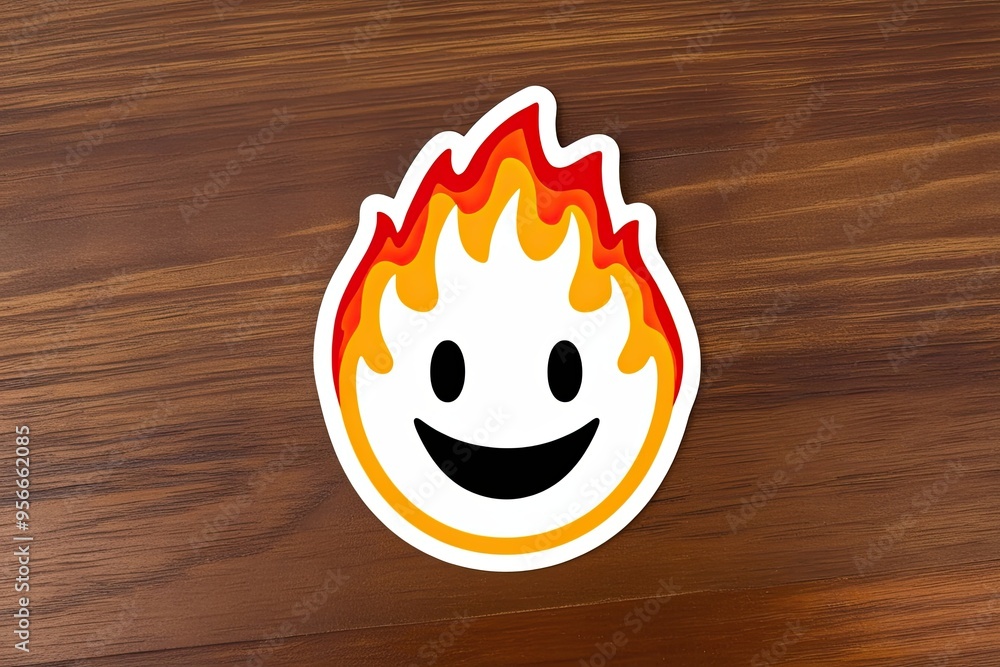 Flaming Emoji Sticker for Adding Light and Warmth to Your Messages ...