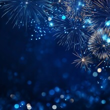 Gold Fireworks Background 2 Free Stock Photo - Public Domain Pictures