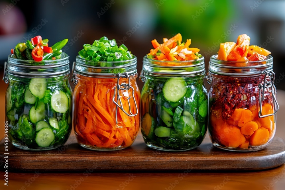 National cuisine, fermented vegetables, tangy flavors provide a unique ...