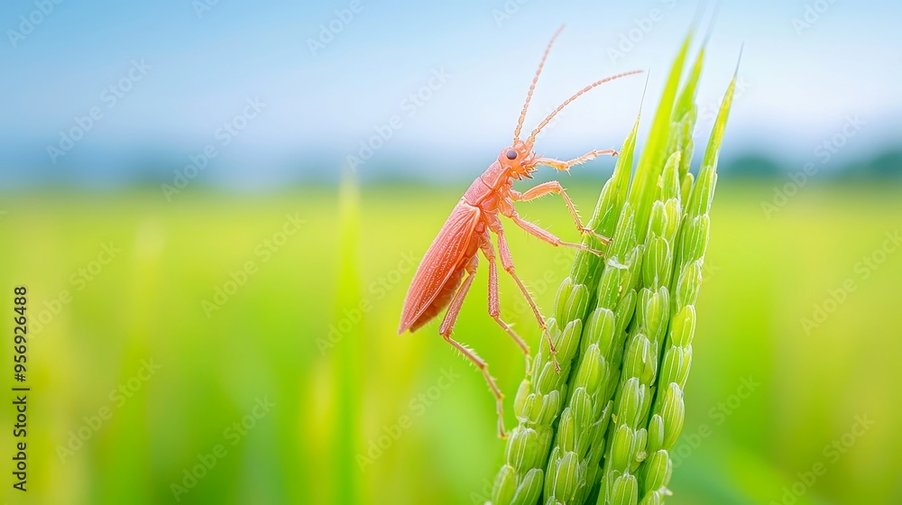 Rice Ear Bug Threatening Paddy Crops, Destructive pest known for ...