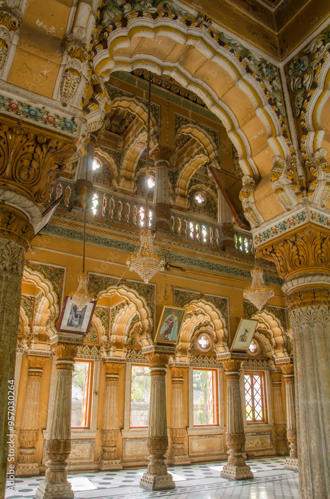 Pune, Maharashtra, India. December 20. The Mahadji Shinde Chhatri and ...