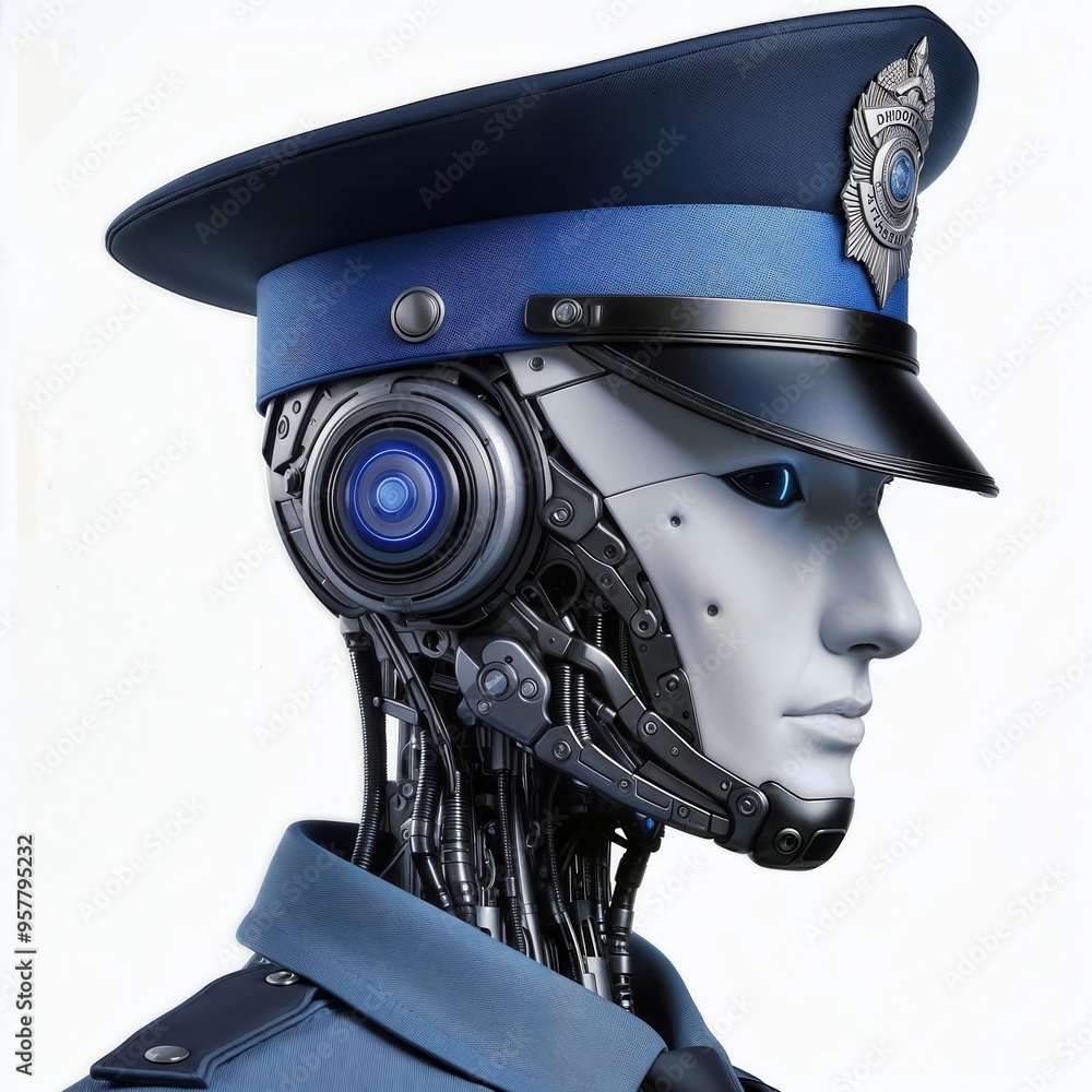 robot, ai, police, investigation, law, adoption, uniform, enforcement ...