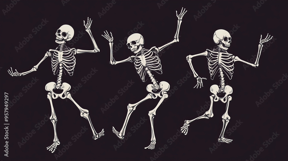 Get ready for a spine-tingling Halloween with our latest vector poster ...