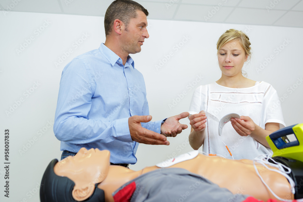 first-aid cardiopulmonary resuscitation course using automated external ...
