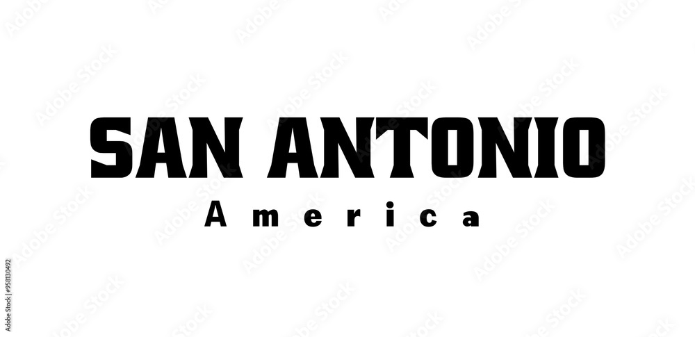 San Antonio sign design logo business company symbol letter icon web ...